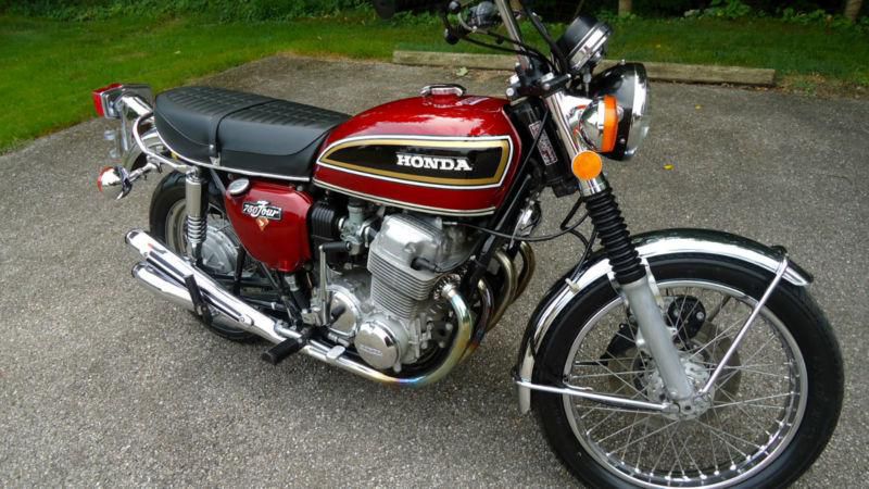 Buy 1976 HONDA CB750 CB 750 750K 4 FOUR LOW MILEAGE on 2040-motos