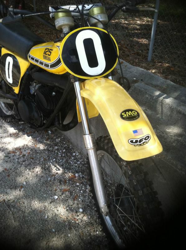 Buy 1976 YAMAHA VINTAGE DIRT BIKE YZ 125 X VERY RARE! on 2040-motos