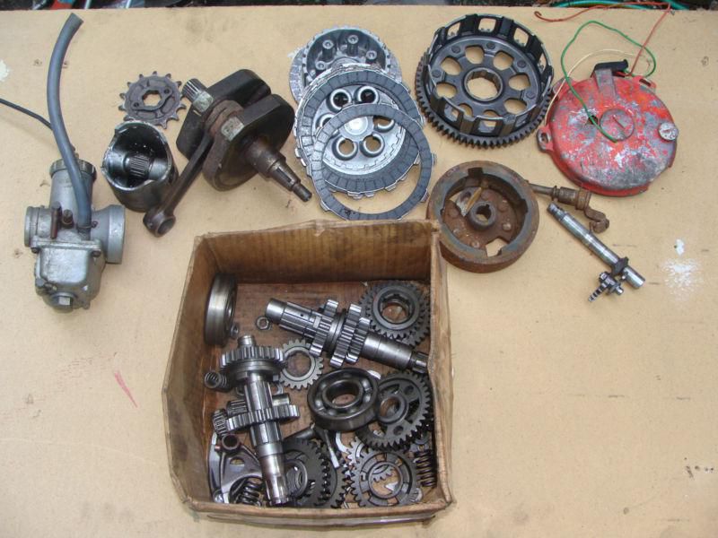 Buy 1980 Honda CR250 CR 250 Vintage Motocross Parts Bike on 2040-motos